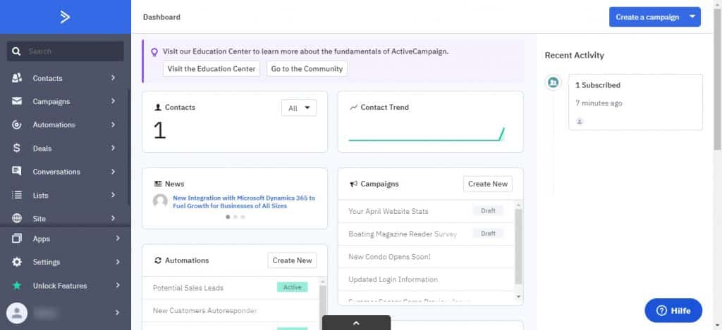 ActiveCampaign: Was das Marketing Automation Tool Dir bietet