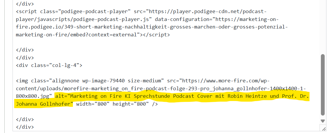 Alt-Text: Definition & Beispiele | morefire